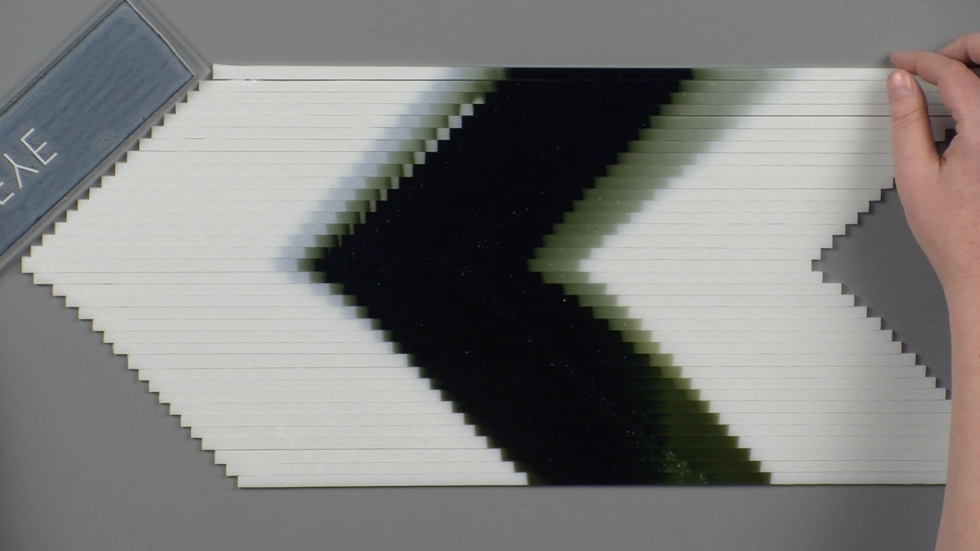 Cascade Chevron Plate - Bullseye Glass Videos